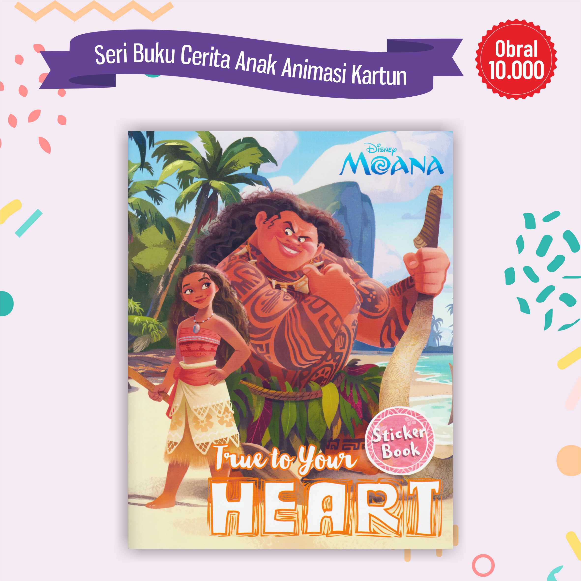 Buku Anak Pintar Dan lengkap Buku Cerita Animasi Kartun Berwarna Obral ...