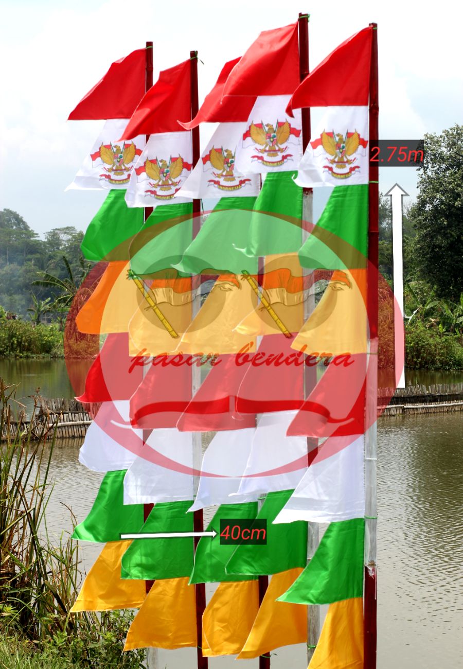 BENDERA UMBUL UMBUL ISI 20 PCS | Lazada Indonesia