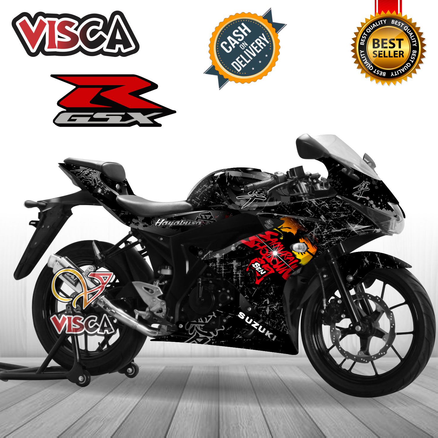 Decal Gsx R150 Full Body Stiker Gsx R150 Full Body Decal Gsx 150 Full ...