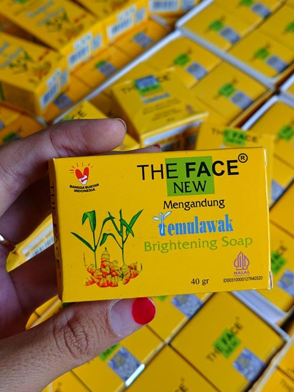 (NEW) The Face Brightening Soap Temulawak / Brightening Soap Sabun ...