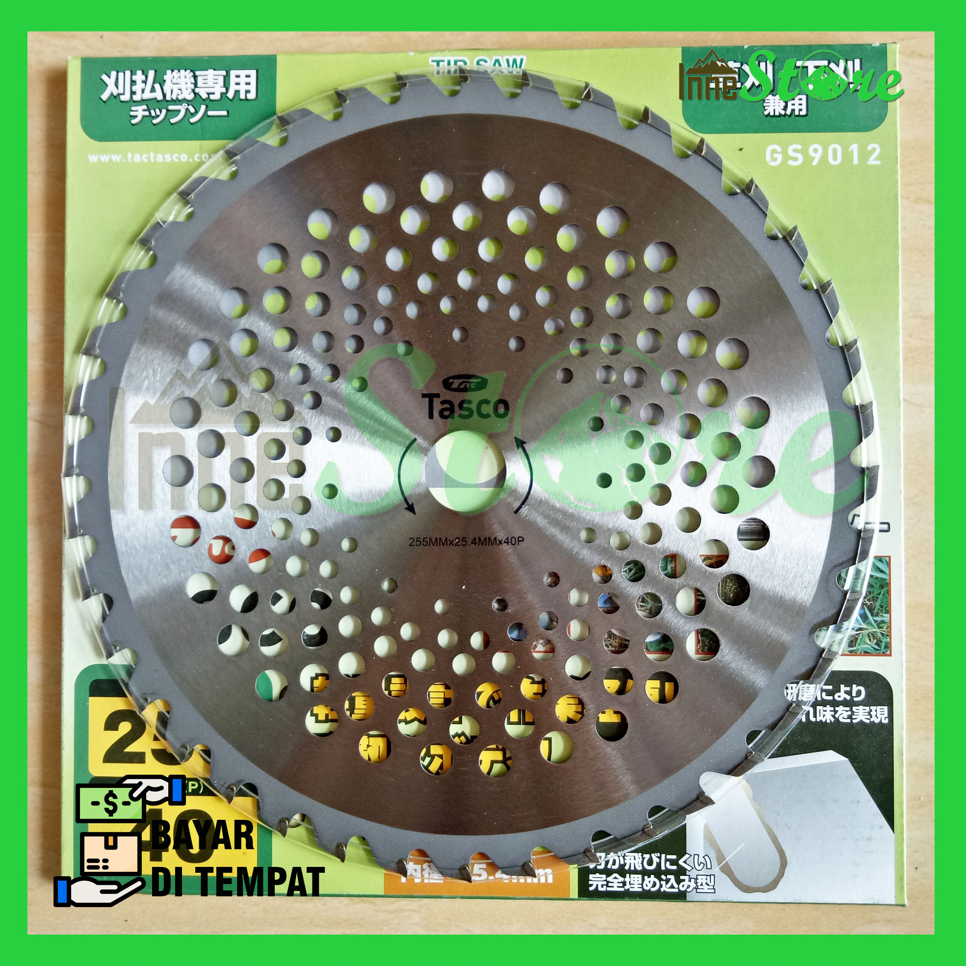 Mata Pisau Potong Rumput 40 mata Stainless Circular Saw Blade | Lazada ...