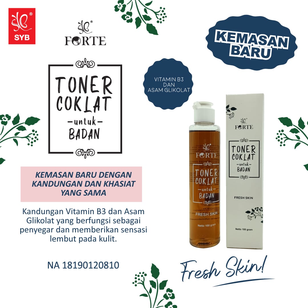 SYB Forte Toner Badan Fresh Skin | Lazada Indonesia