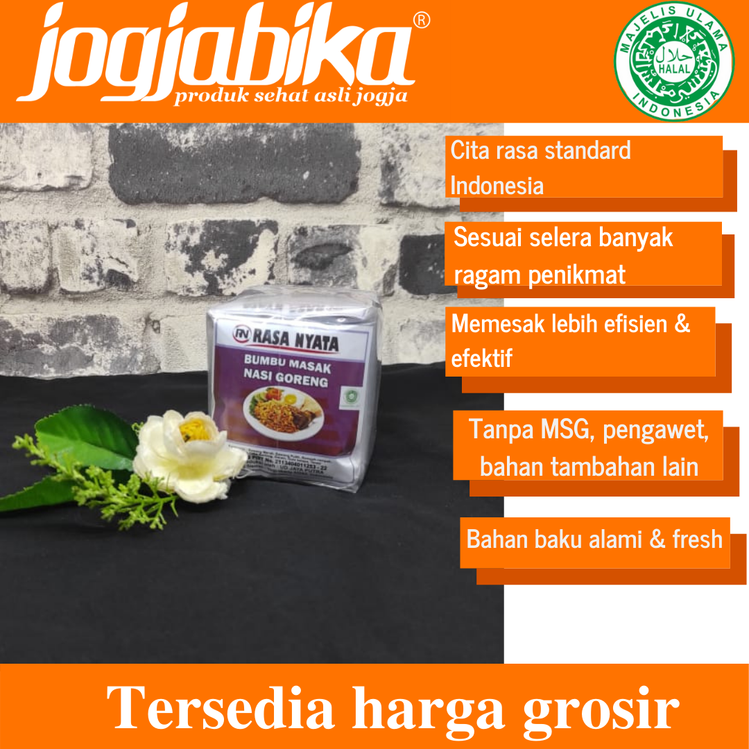 Bumbu Masak Nasi Goreng Penyedap Rasa Non MSG Tanpa Pengawet Siap Saji ...