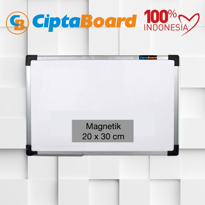 Whiteboard / Papan tulis / Papan board / Mading / Magnet 20 x 30 cm ...