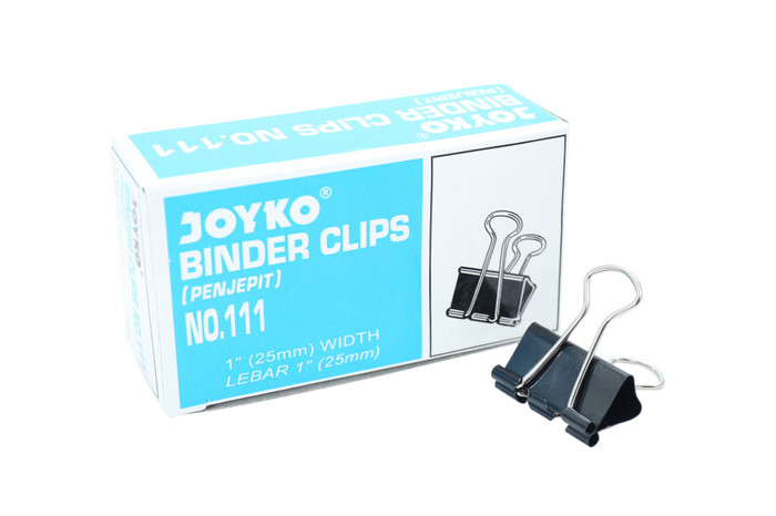 Binder Clips Joyko Binder Clips No 111 Penjepit Kertas Paper Clip Besar ...