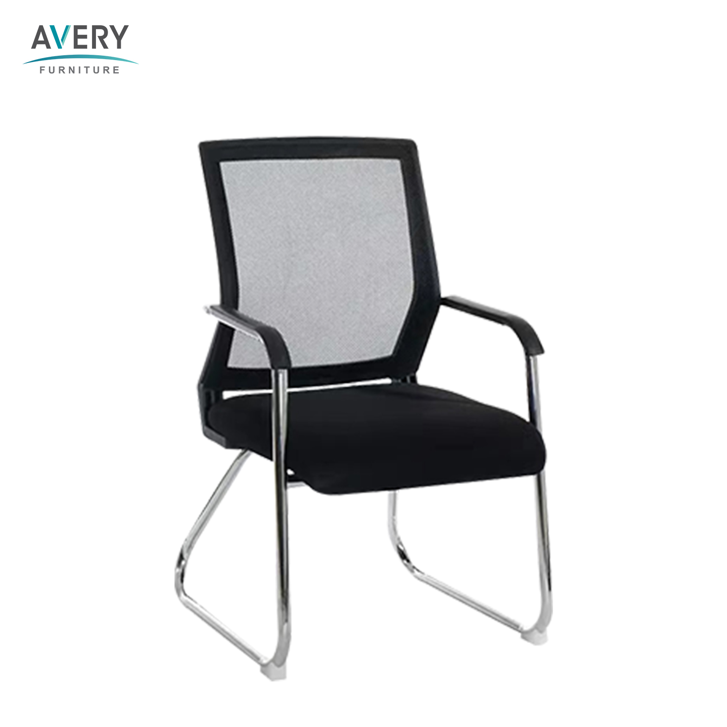 Avery - OVC008 - Kursi Kantor / Visitor Chair / Kursi Office - Merah ...