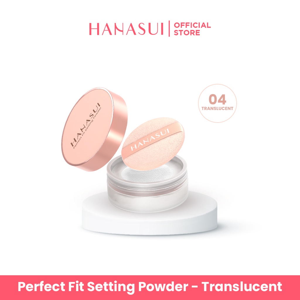 Hanasui Perfect Fit Setting Powder Bedak Tabur BPOM Halal | Lazada ...