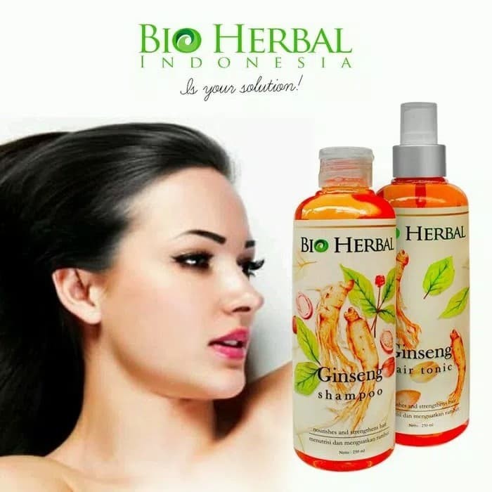Bio Herbal Shampoo Ginseng Shampo Original Bpom 250 Ml Lazada Indonesia