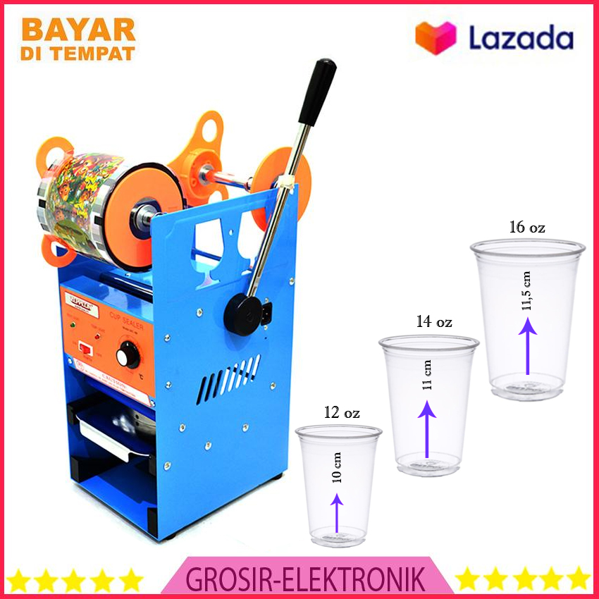 OMICKO CUP SEALER Plastik HARGA MURAH BARANG BAGUS PALING LARIS ...