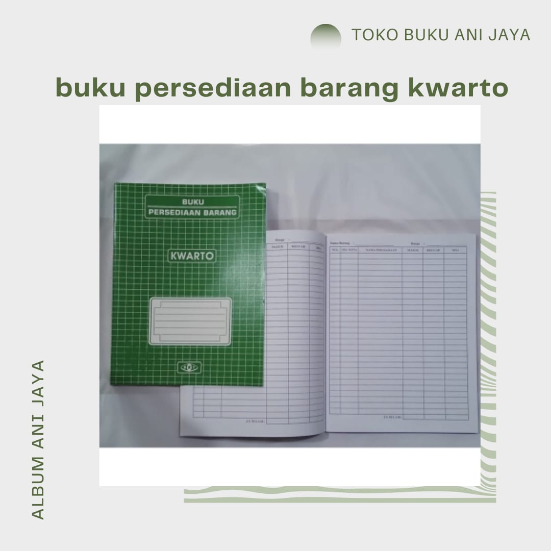 Buku Persedian Barang ukuran KWARTO/ Note Books & Pads | Lazada Indonesia