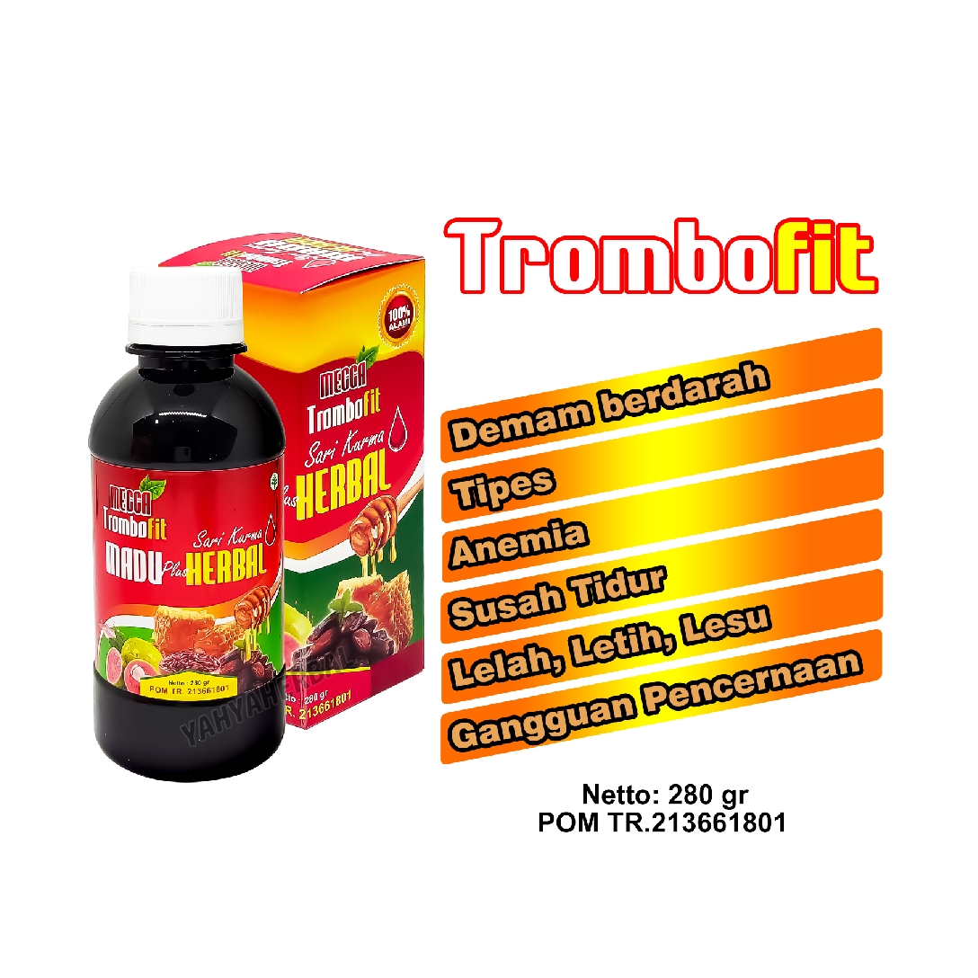 TROMBOFIT Sari Kurma Madu Angkak 280 Gram / DBD THYPUS | Lazada Indonesia