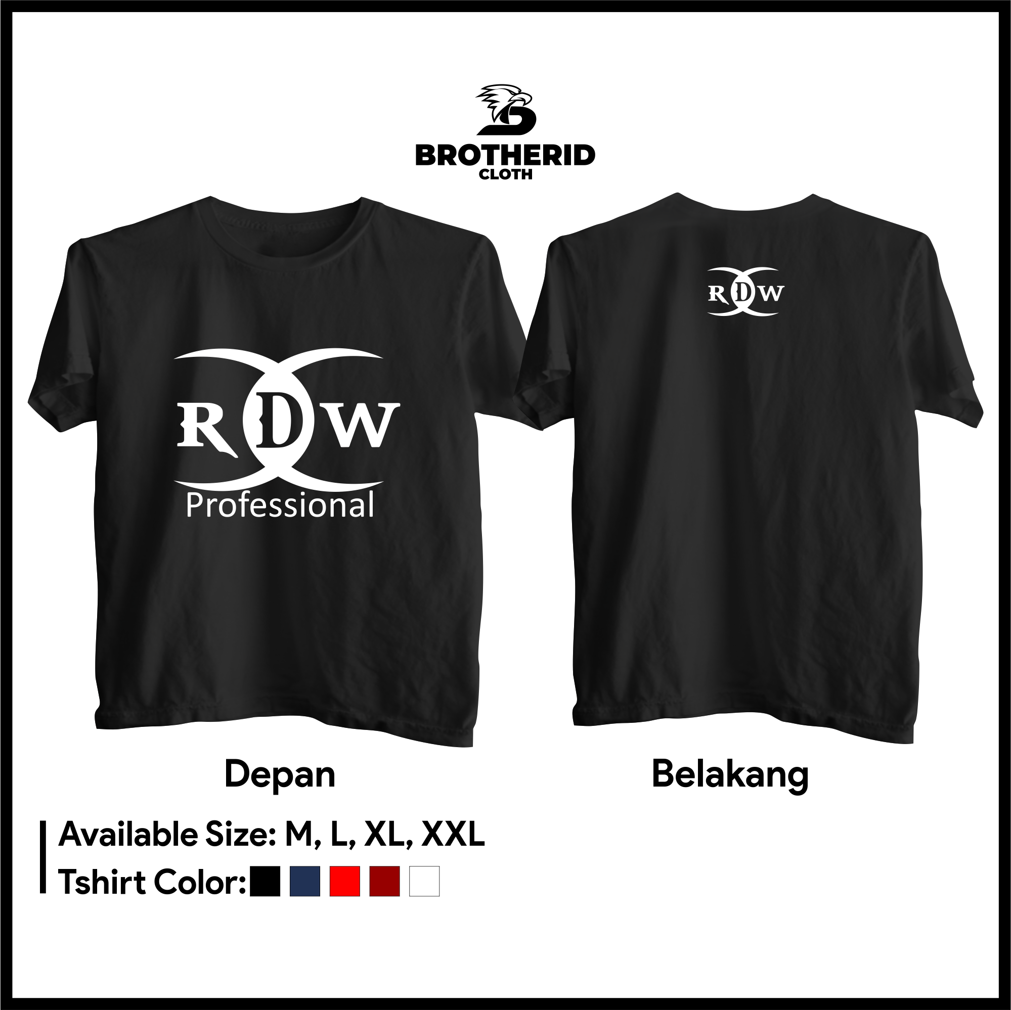 Kaos RDW Audio Professional Baju Distro Sound System | Lazada Indonesia