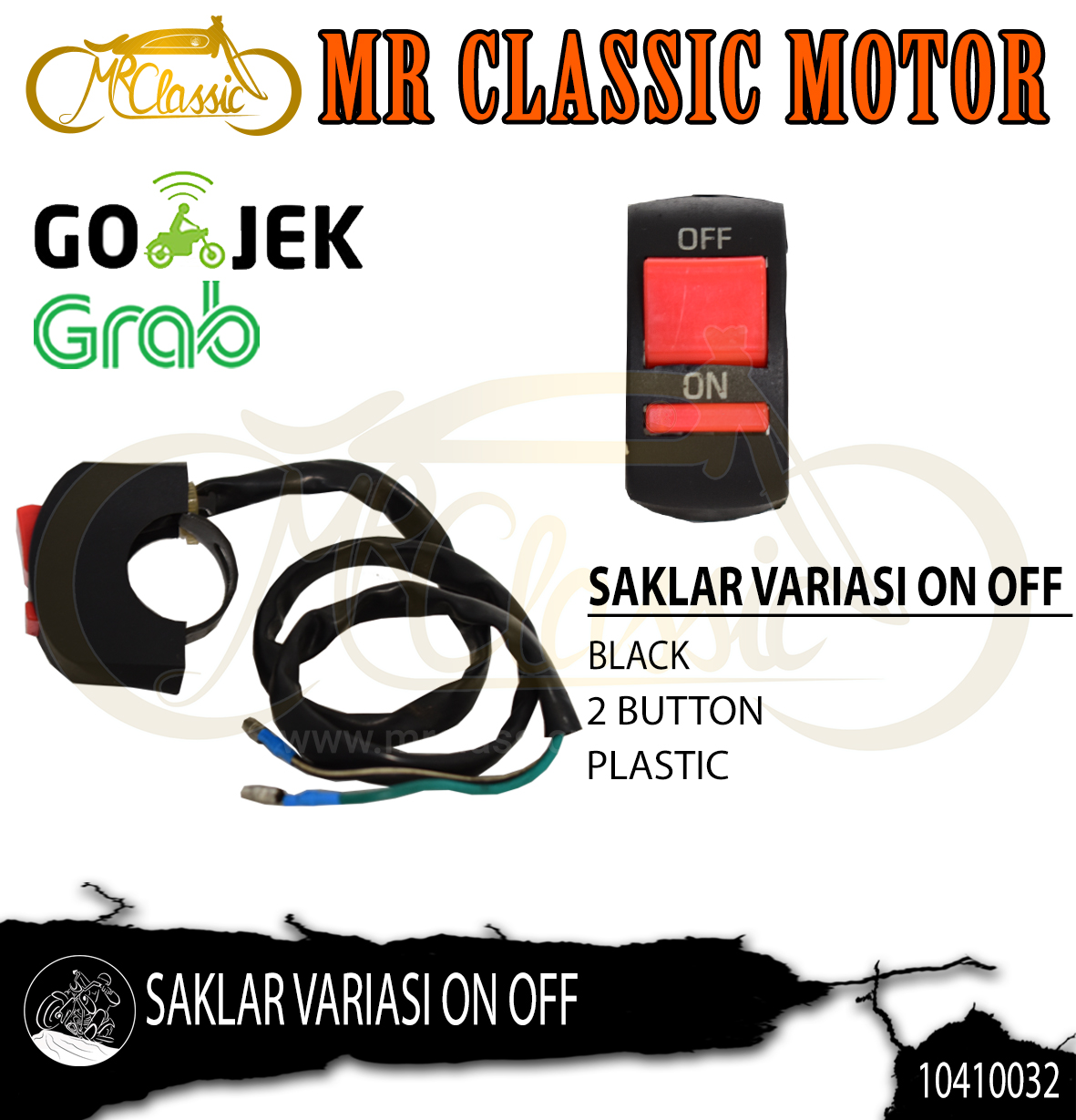 Saklar Motor Variasi Custom On Off | Lazada Indonesia