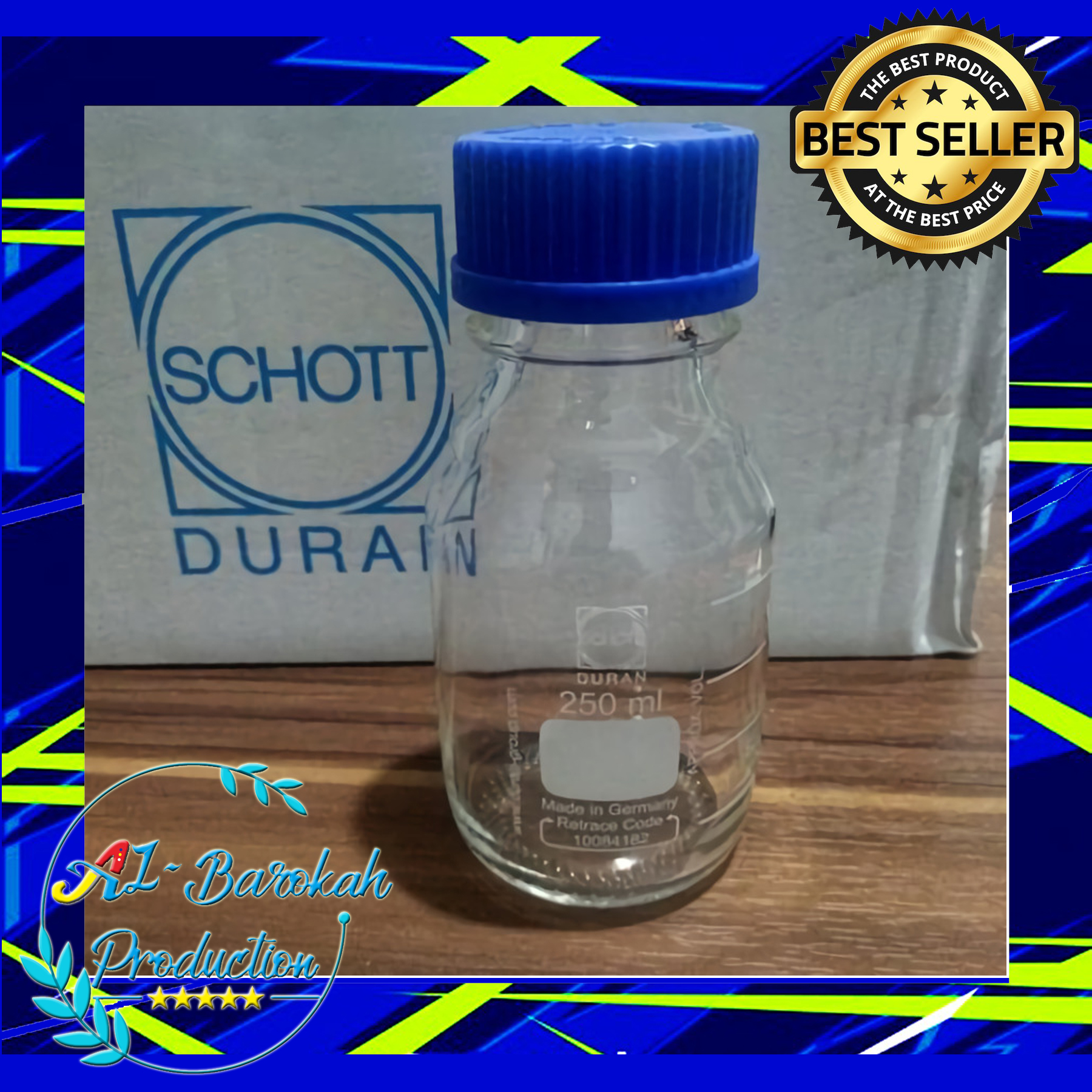 Best Seller Botol Sampel Schott Duran 250 ml | Lazada Indonesia