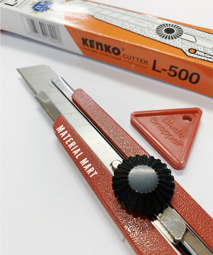 Cutter Kenko Besar L500 | Cuter Kenko L 500 | Pemotong Kertas | ATK ...