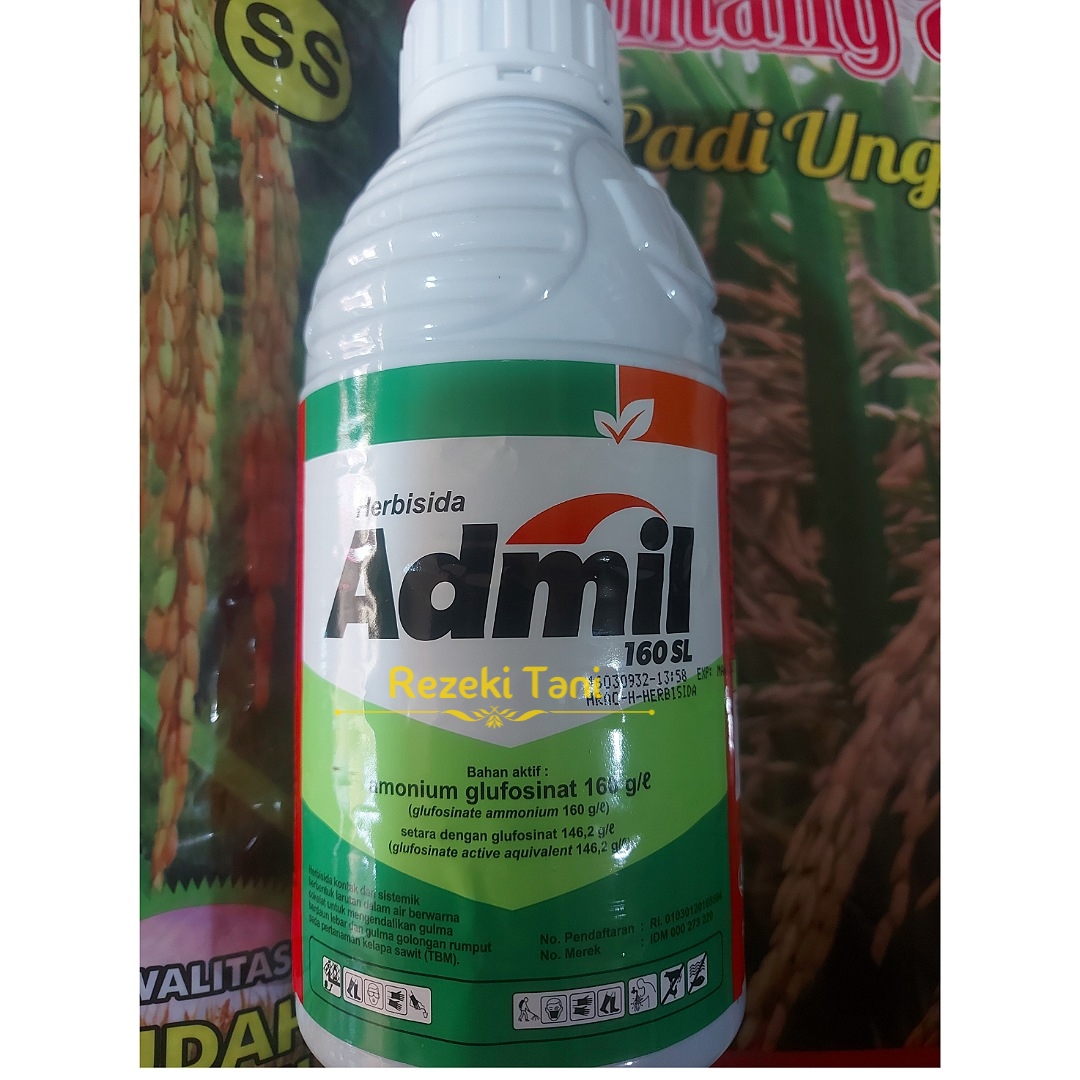 Herbisida Admil BA Amonium Glufosinat 160SL basmi Lulangan kemasan 1 ...