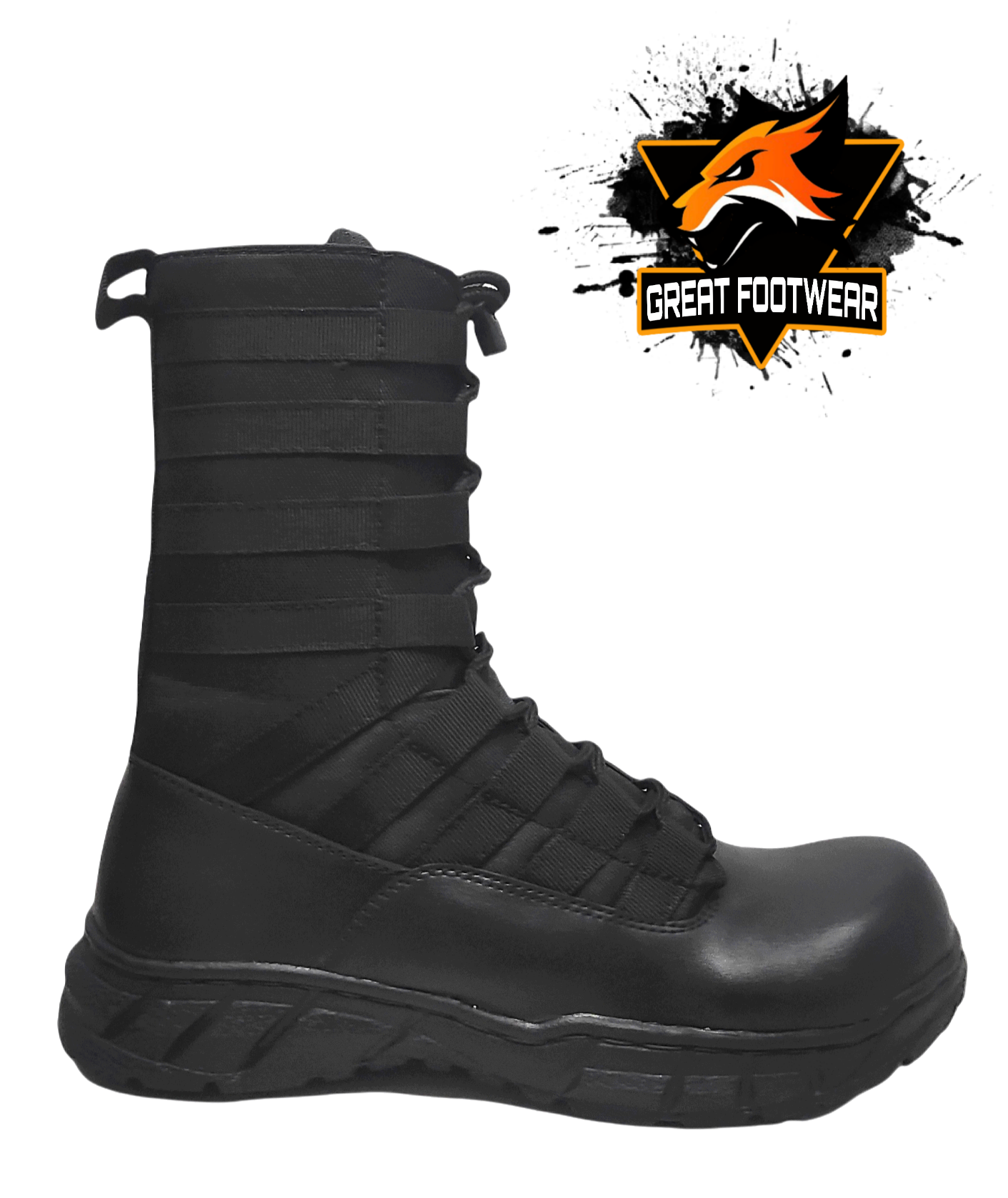 SEPATU PDL NINJA TITAN SAFETY UJUNG BESI SEPATU DINAS LAPANGAN TNI ...