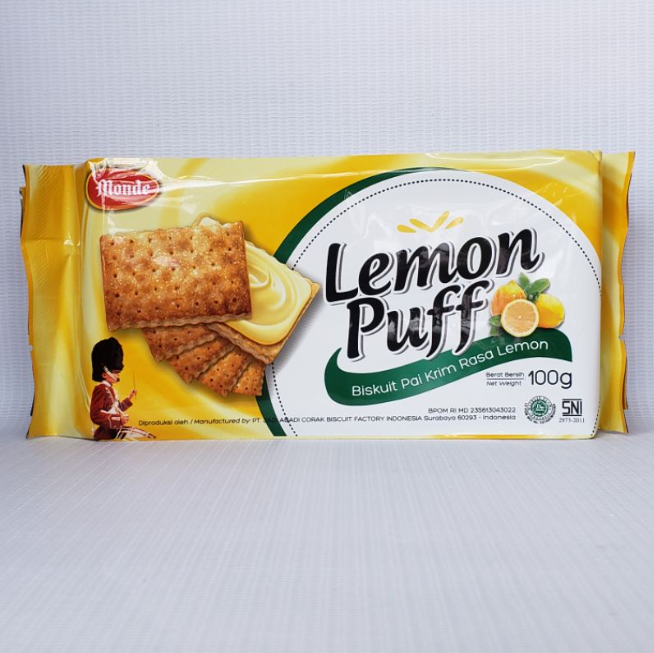 Monde Choco Puff Lemon Puff 100 gr | Lazada Indonesia
