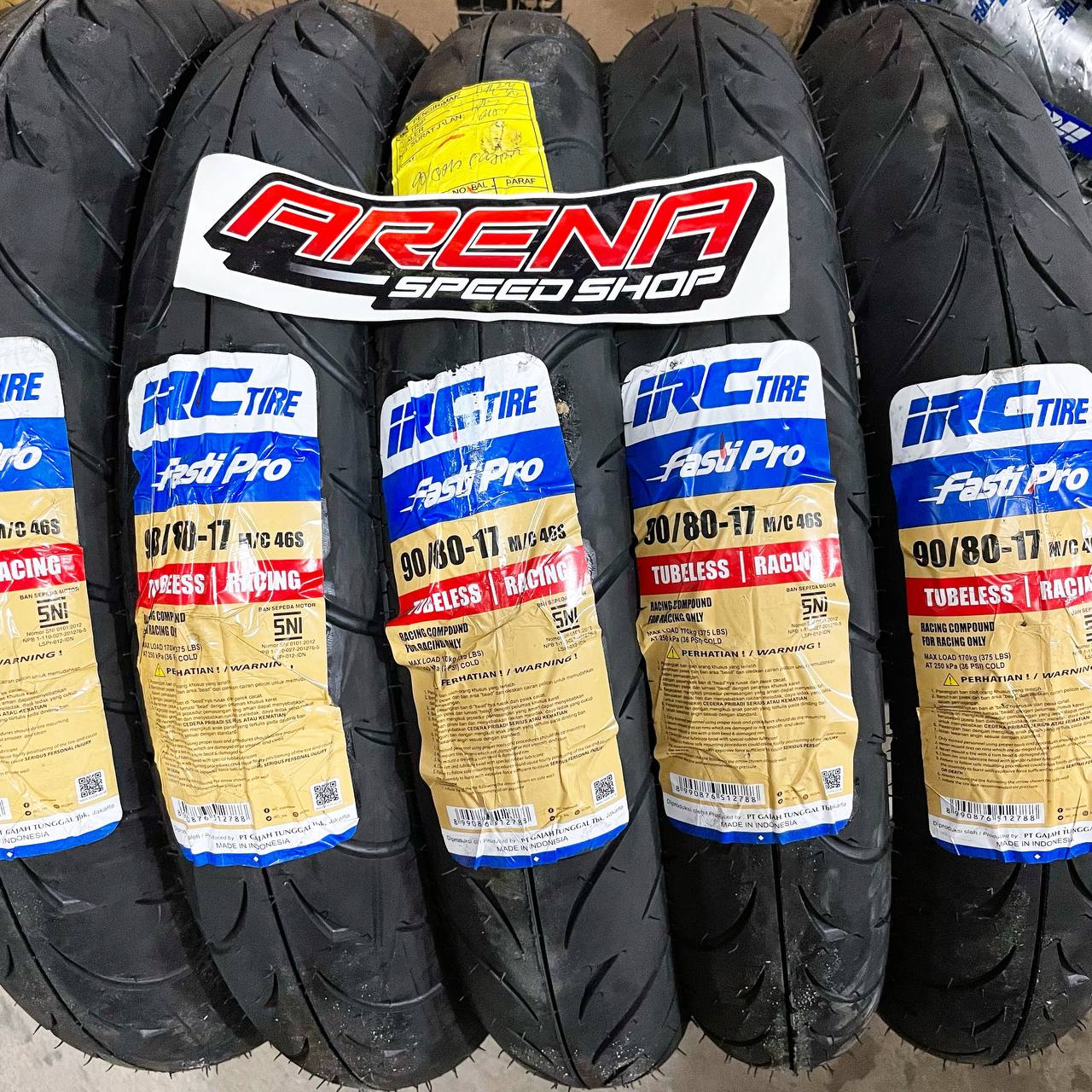 Ban IRC Fasti Pro 90/80-17 | Lazada Indonesia