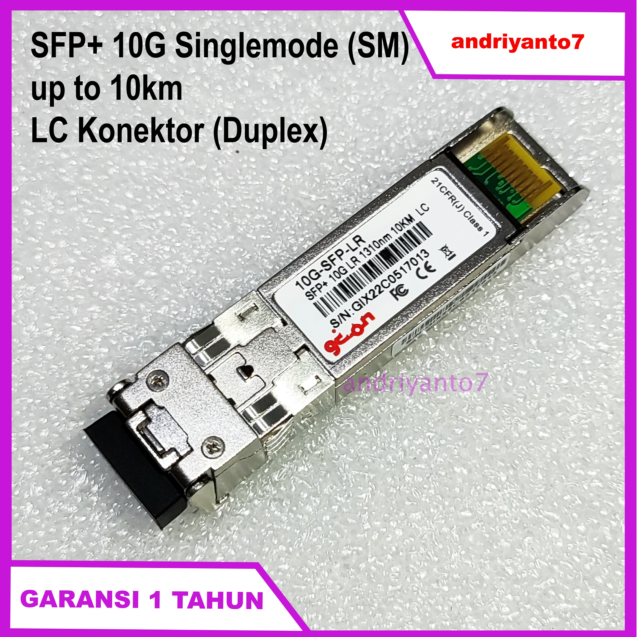 SFP+ 10G 10km Compatible Mikrotik S+31DLC10D | Lazada Indonesia