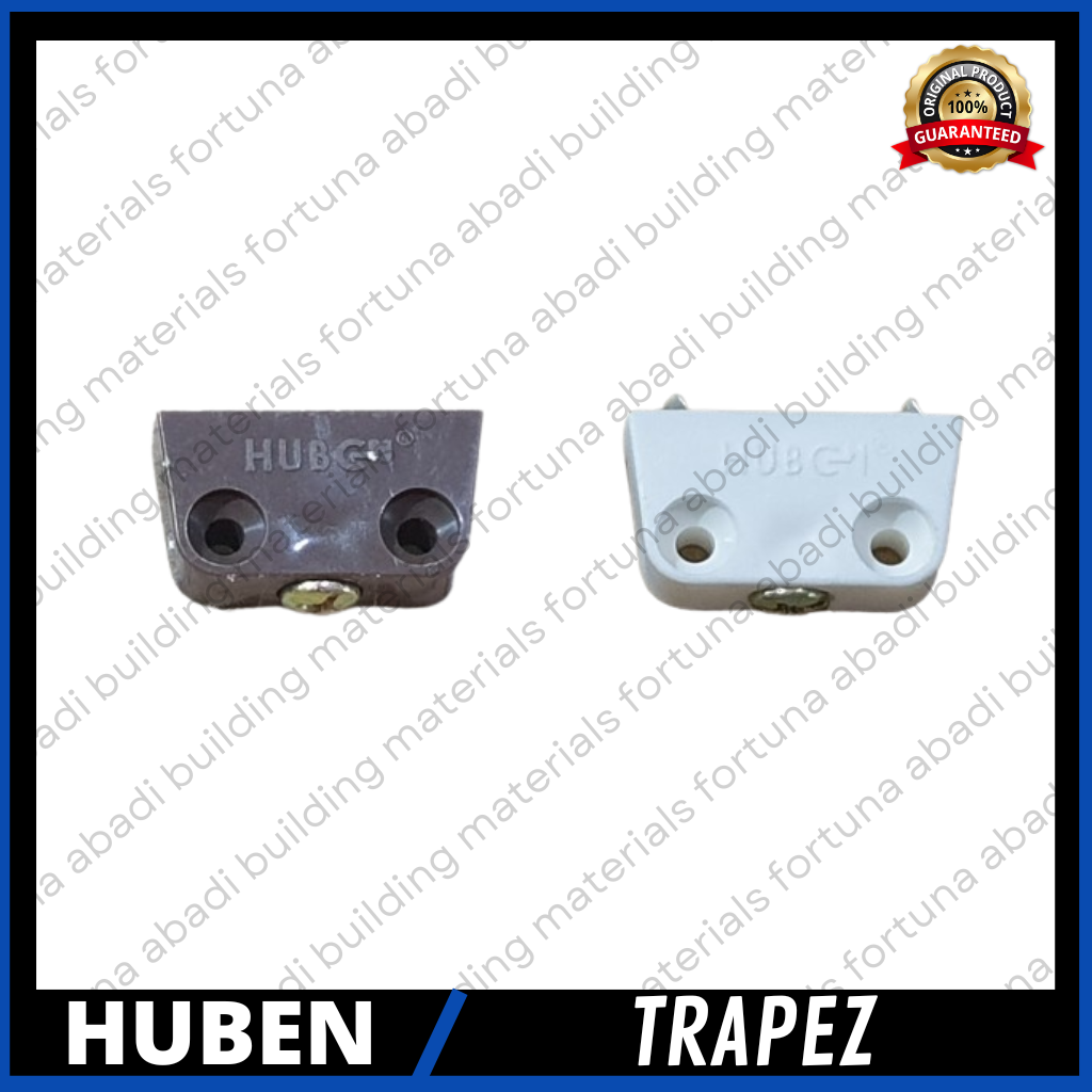 Trapez Huben TR-40 Putih-Coklat Trapes Tatakan Ambalan Lemari | Lazada ...