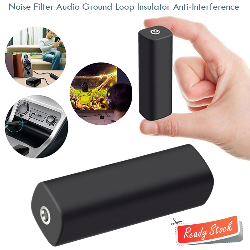 Noise Filter Audio Ground Loop Insulator Anti-Interference Isolator ...