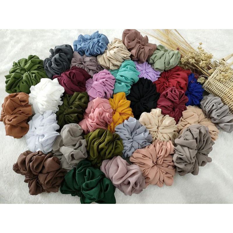 Scrunchie Hijab Anti Pusing/ Ikat Rambut Bidadari Surga | Lazada Indonesia