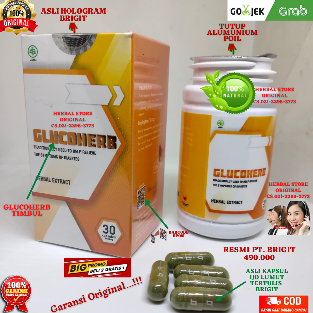 GLUCOHERB OBAT DIABETES KENCING MANIS OBAT GULA DALAM DARAH | Lazada ...