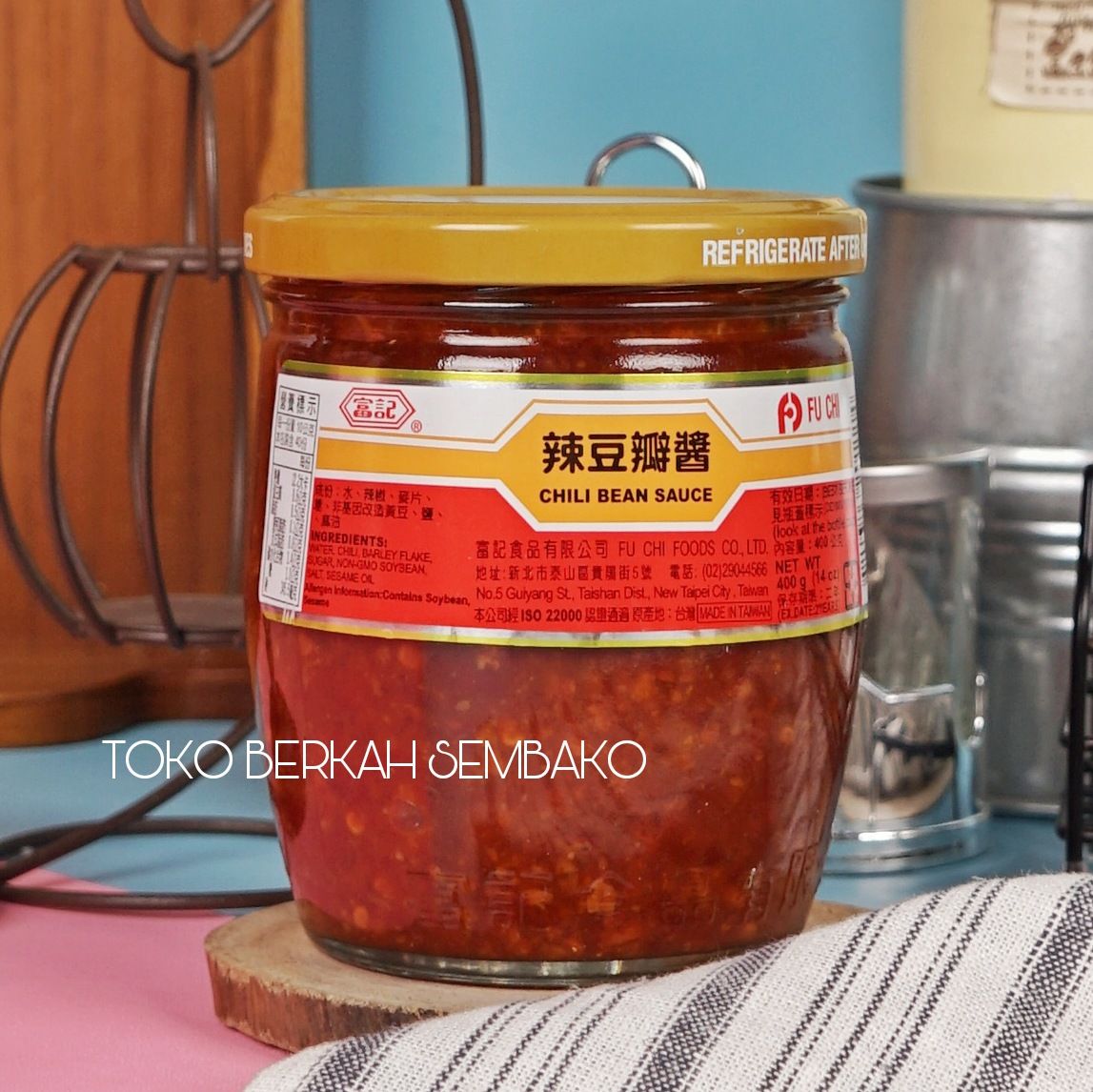 Fu Chi Chilli Bean Sauce 400gr / Chili Fuchi / Doupanchiang Tobanjang ...