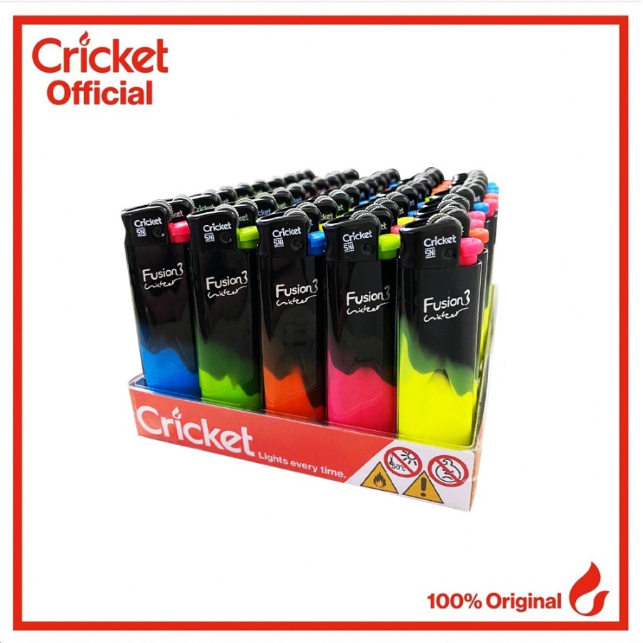Cricket Korek Api Seri Fusion Intense Box - 50 Pcs | Lazada Indonesia