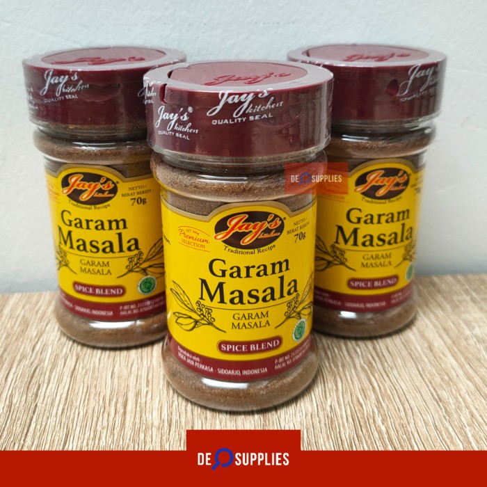 Jay's Garam Masala 70gr - Jays Garam Bumbu India Tabur Bubuk Kari ...