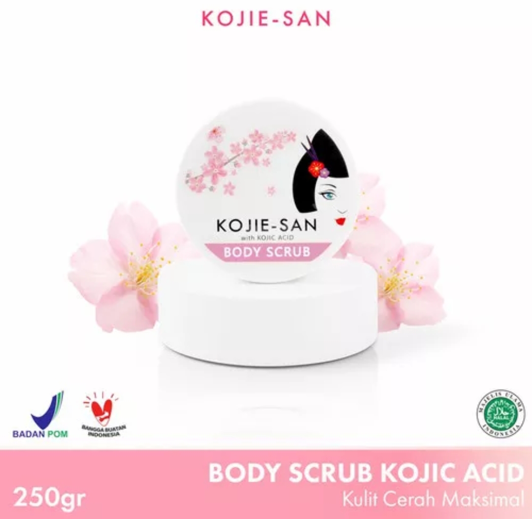 Kojie San Body Scrub Kojic 250gr Goats Milk 250gr Lazada Indonesia