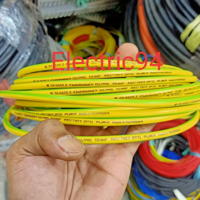 Gratis Ongkir kabel grounding nya 10mm supreme/lindo/metal/jembo per ...