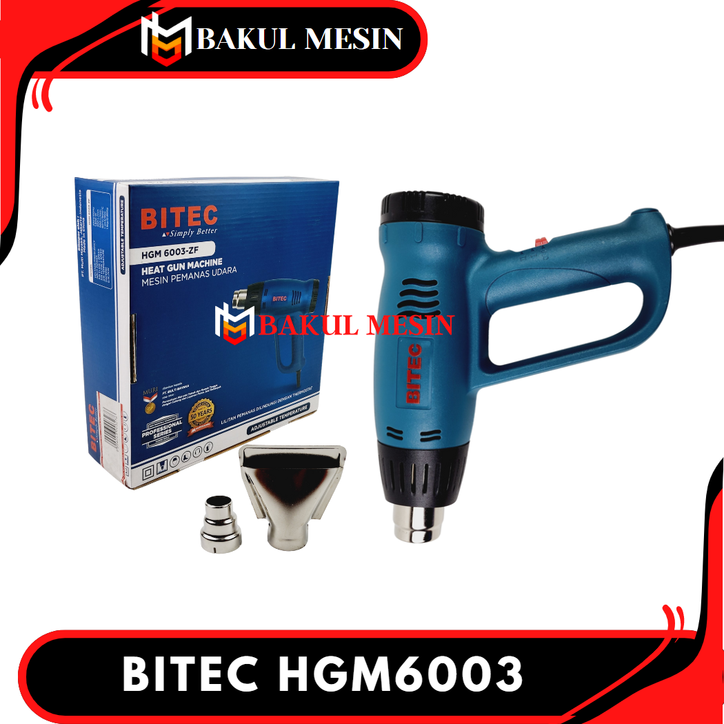 hot gun heat gun mesin pemanas BITEC HGM6003 HGM 6003 | Lazada Indonesia