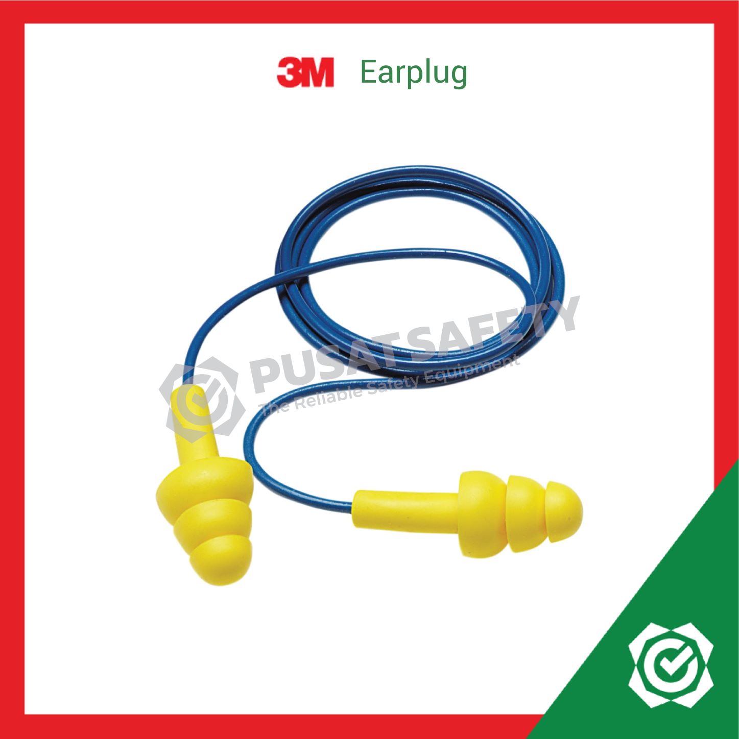 Earplug Ultrafit Reusable Penutup Penyumbat Telinga 3M Series 340-4004 ...