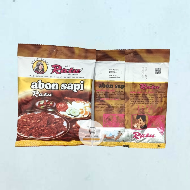 Abon Sapi Original Cap Ratu 90gram Asli Queen Brand Meat Floss | Lazada ...