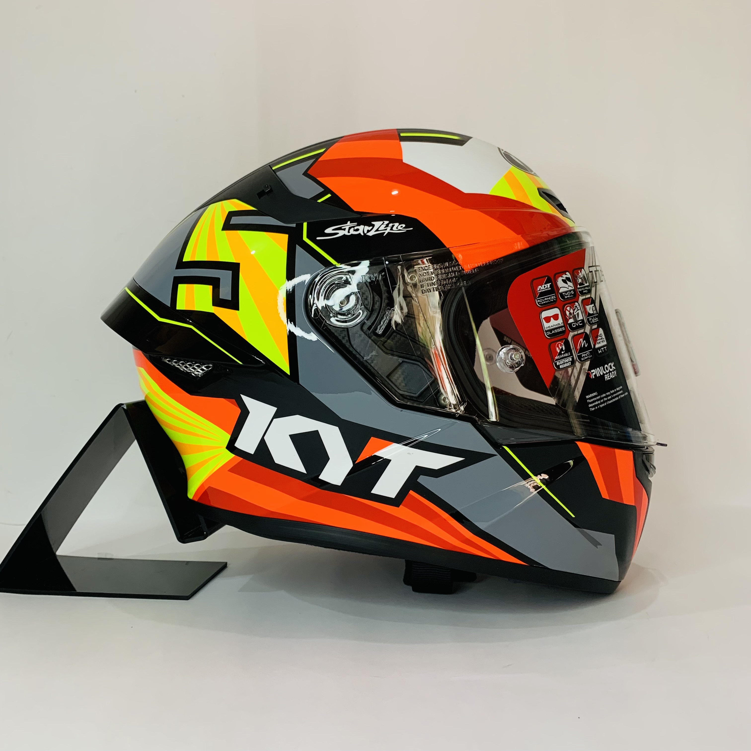 HELM FULL FACE KYT TT COURSE ORIGINAL 100% | Lazada Indonesia