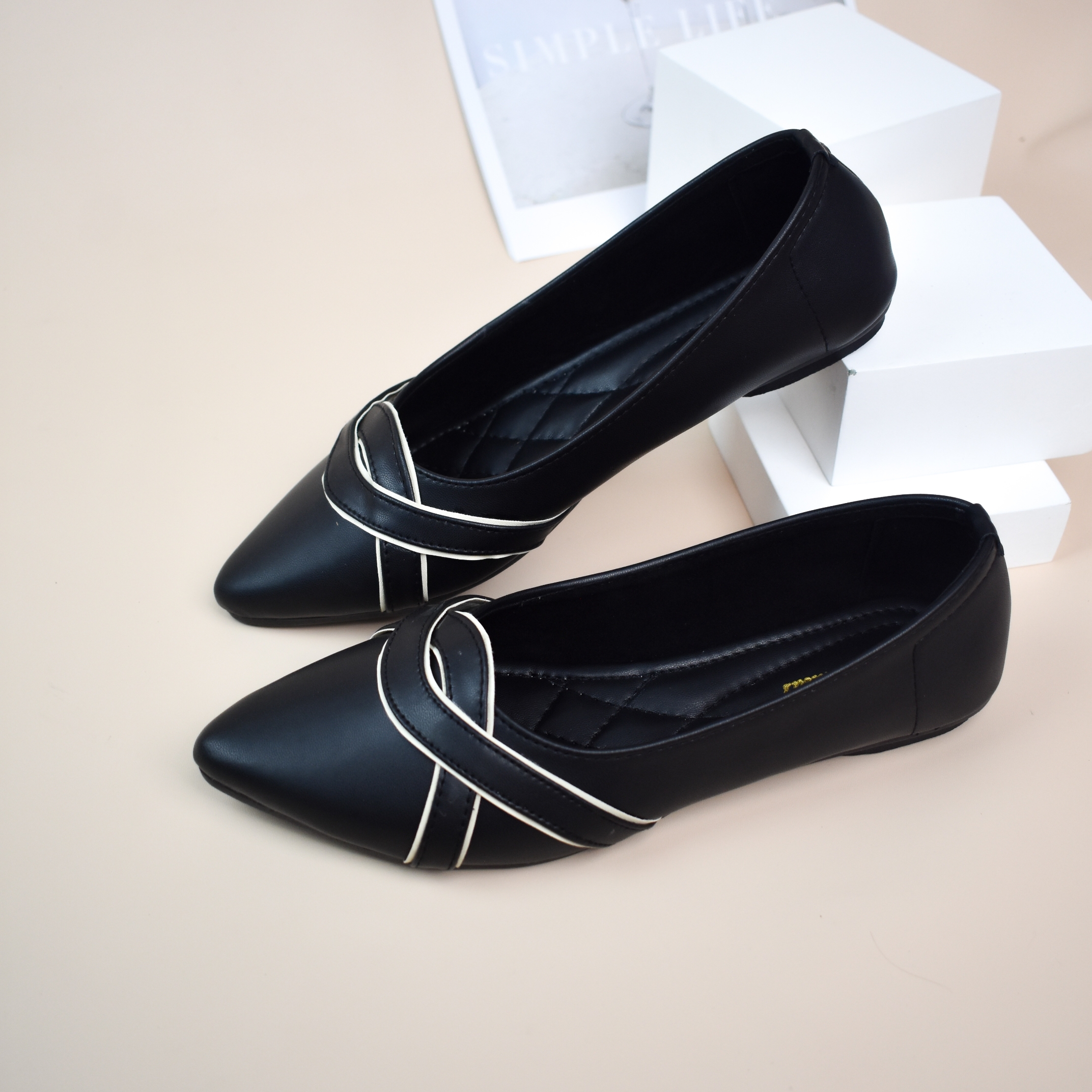 Sepatu balet wanita terbaru || flat shoes || belarin | Lazada Indonesia