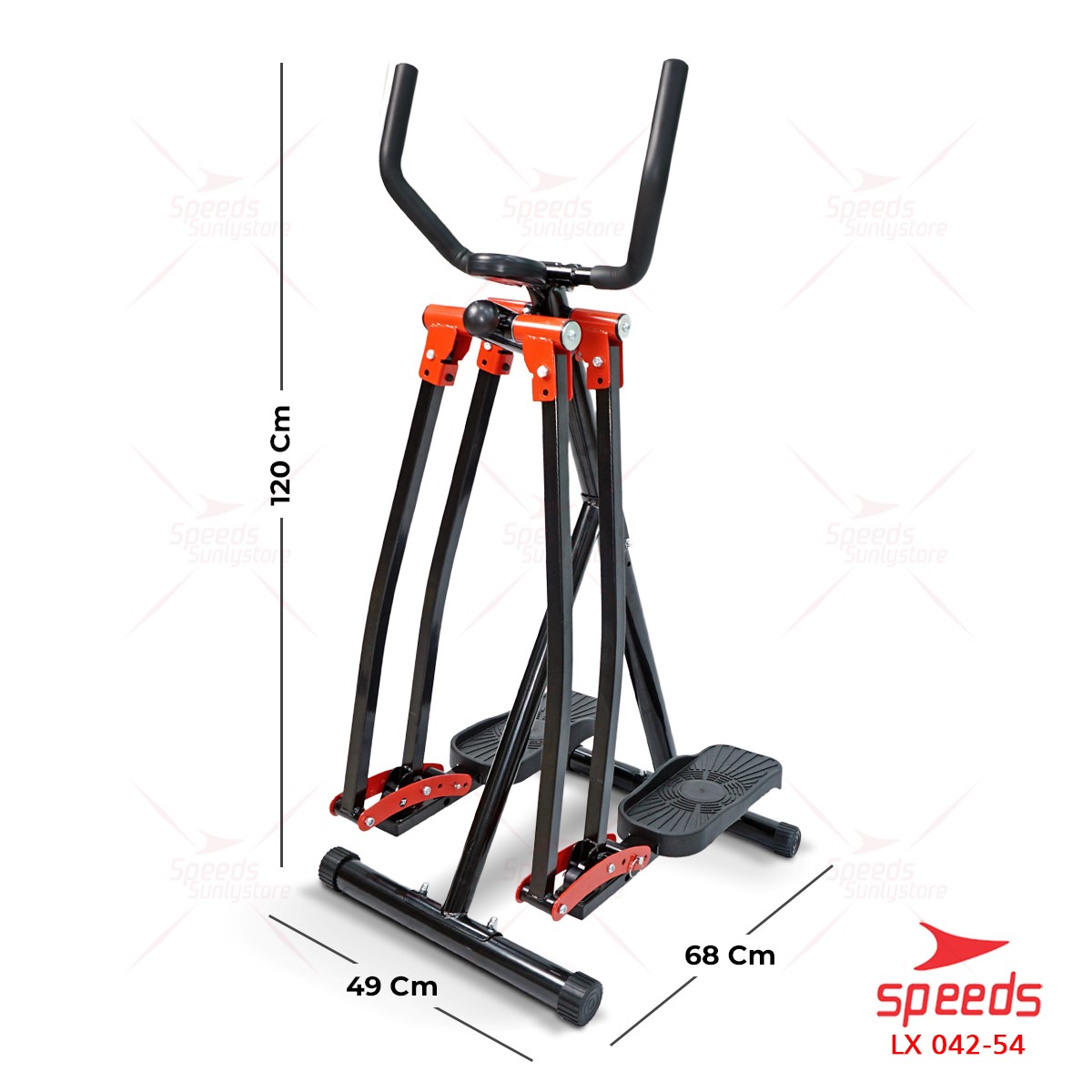 SPEEDS Sport Air Walker Alat Olahraga Fitness Ayun Kaki Gym Air Climber ...
