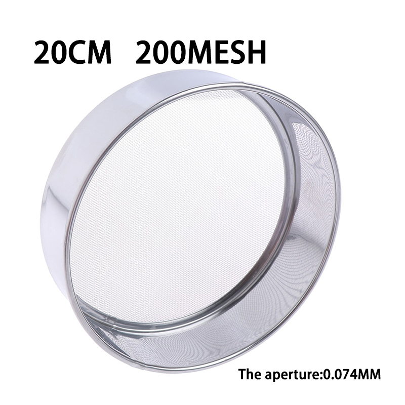 Stainless Test Sieve Ayakan Mesh 100/200 - 200mm | Lazada Indonesia