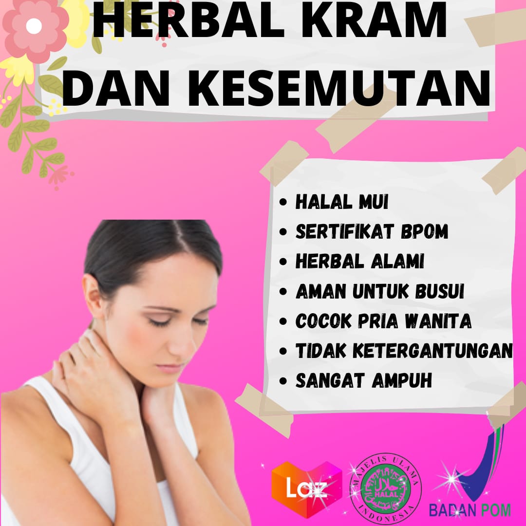 HERBAL TRADISIONAL AMPUH HERBAL PENYAKIT KRAM DAN KESEMUTAN BPOM ...
