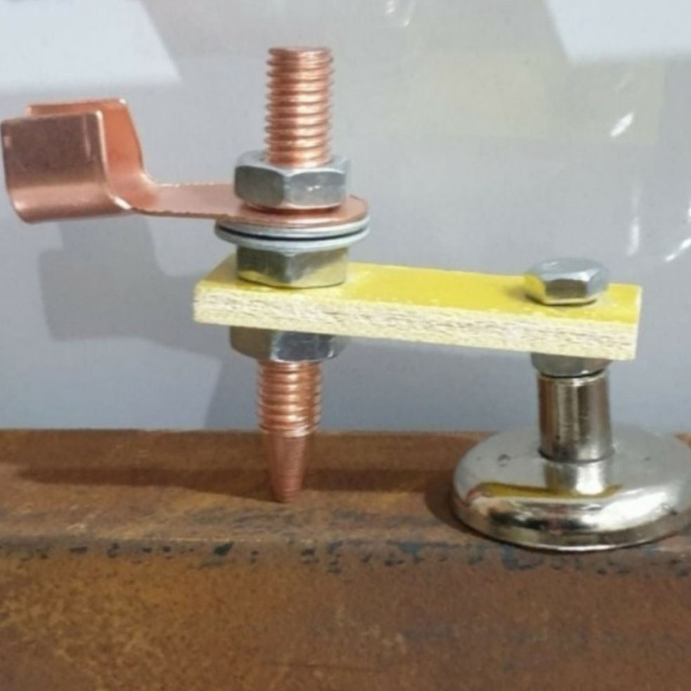 Klem Las Magnet Grounding untuk Kabel Massa Mesin Travo Las Listrik ...