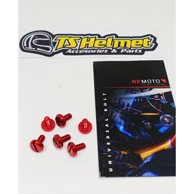 Baut Helm Kyt TTC Nfr Nxrace Nfj Falcon Vendetta K3sv K3 Rsv Kbc ...