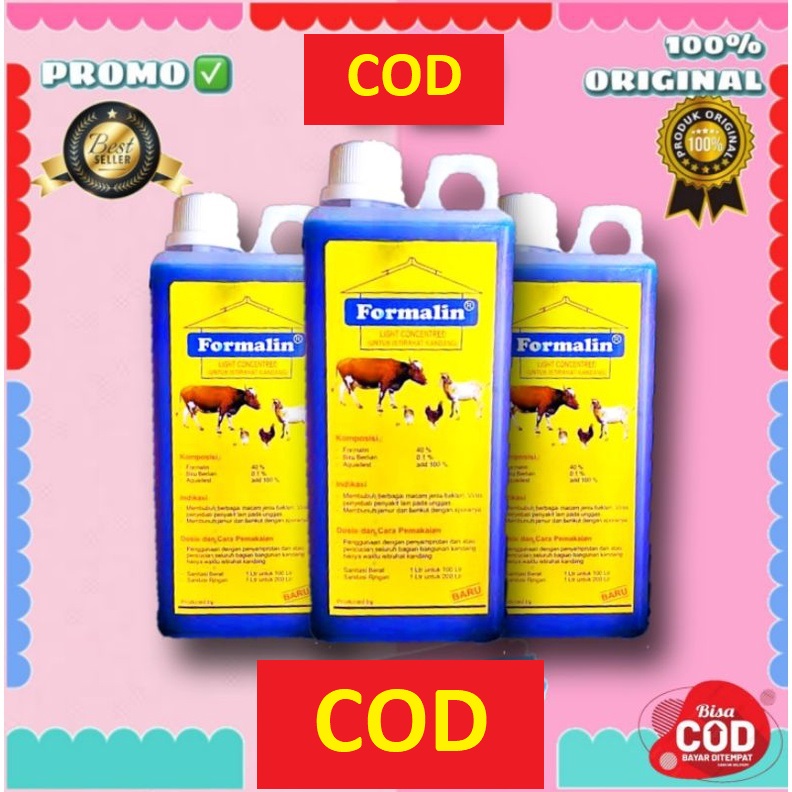 Formaline Formac ACT 1 Liter | Lazada Indonesia