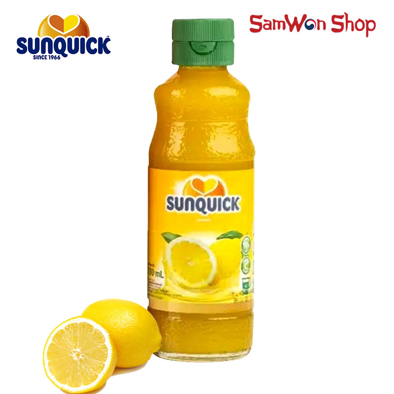 SUNQUICK LEMON / SIRUP SUNQUICK RASA LEMON / SYRUP SUNQUICK 330 ML ...