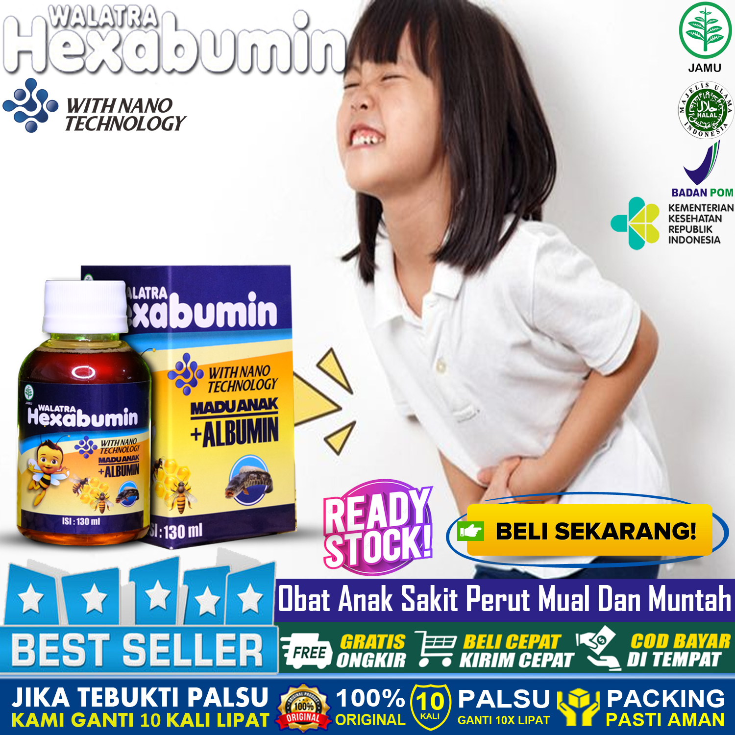Obat Sakit Perut Anak Mual Muntah Muntah Keracunan Makanan Muntaber ...