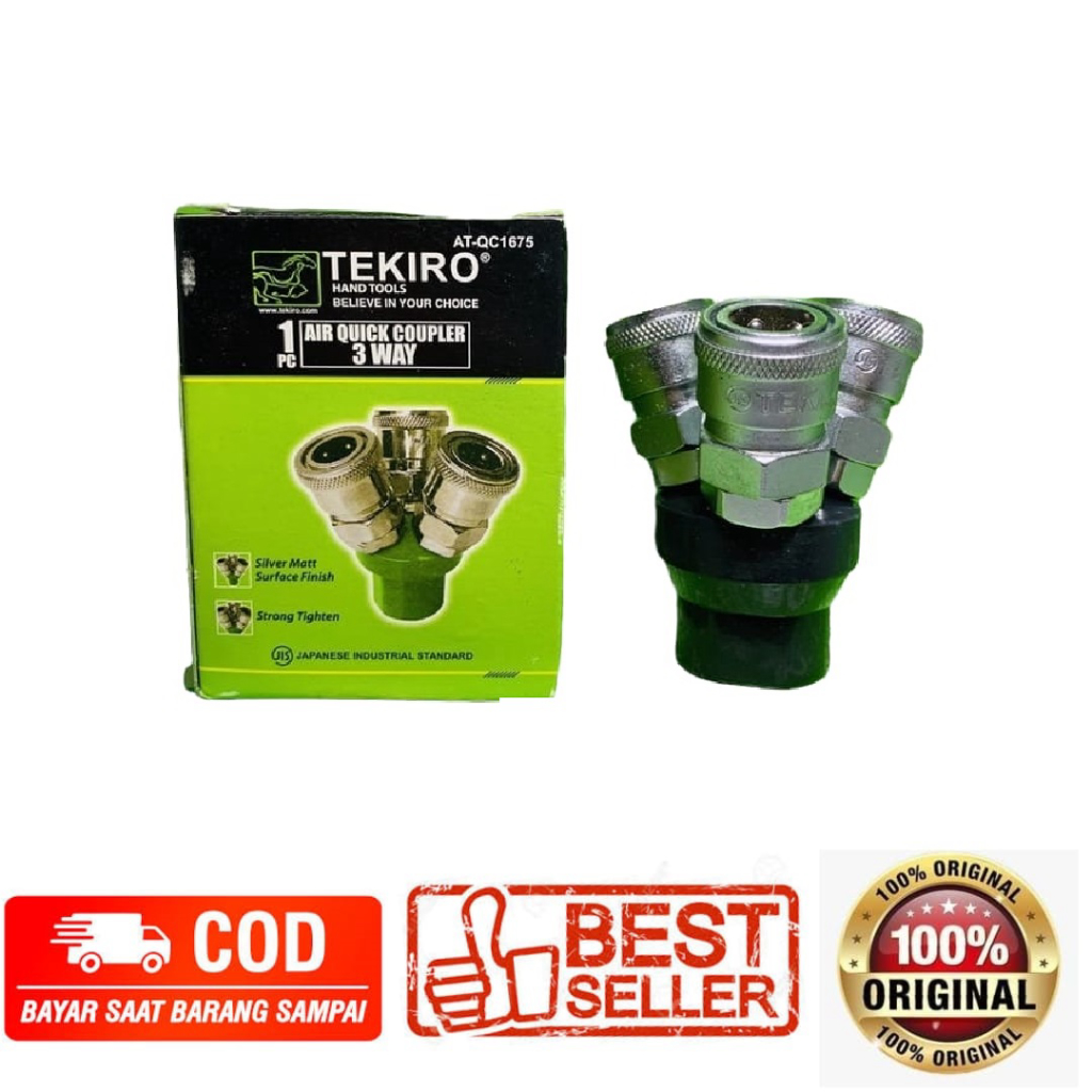 TEKIRO Quick Coupler Cabang 3 - Coupling 3 Way | Lazada Indonesia