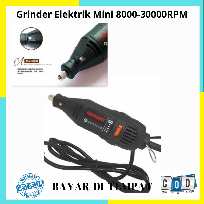 Gerinda Elektrik Mini Bertenaga Besar / Gerinda Ukir Kayu Besi Plastik ...