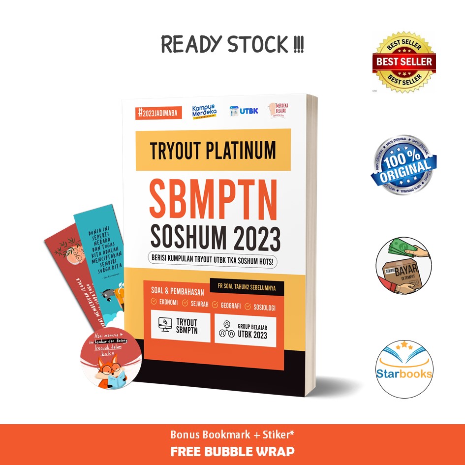 Try Out Platinum Sbmptn Soshum 2023 - Penerbit Garda | Lazada Indonesia