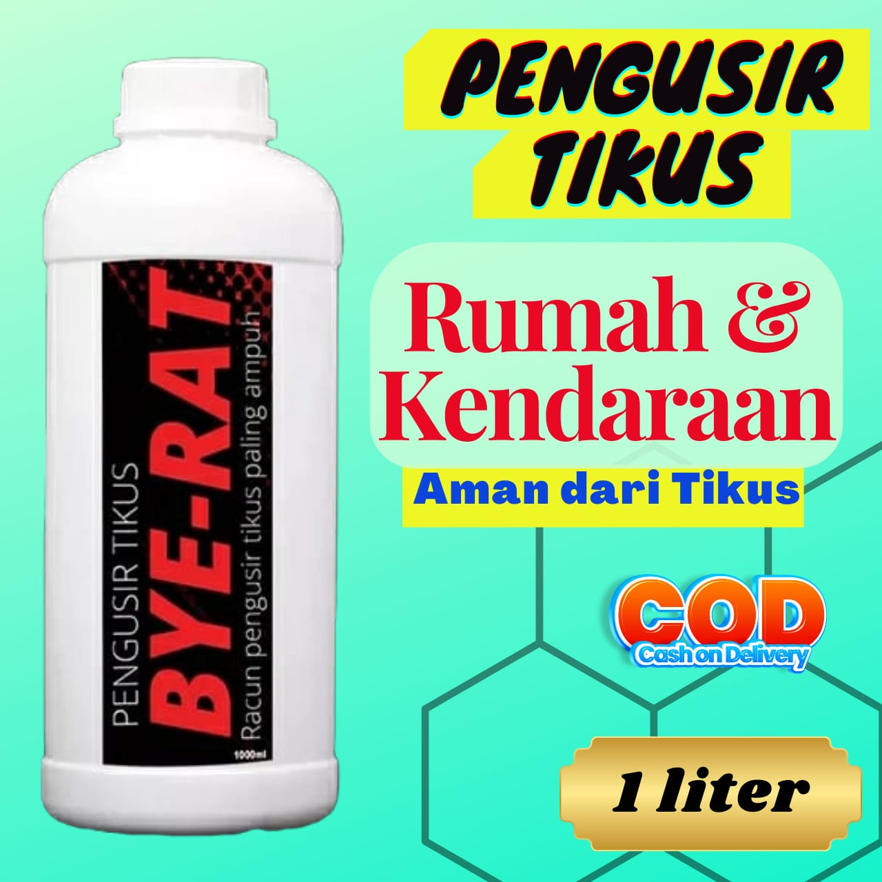 CAIRAN RACUN PENGUSIR TIKUS 1000 ml BYE RAT | Lazada Indonesia